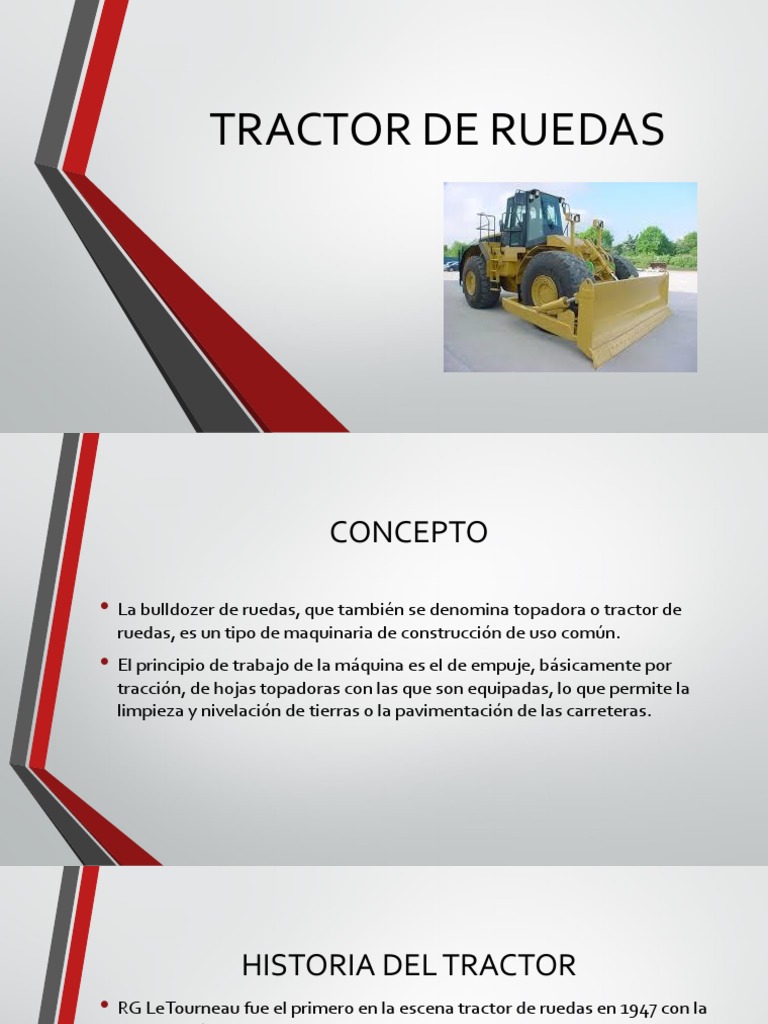 Una descripción detallada de los diferentes tipos de tractores de ...