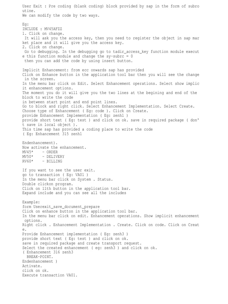 Enhancements | PDF | Menu (Computing) | Information Technology Management