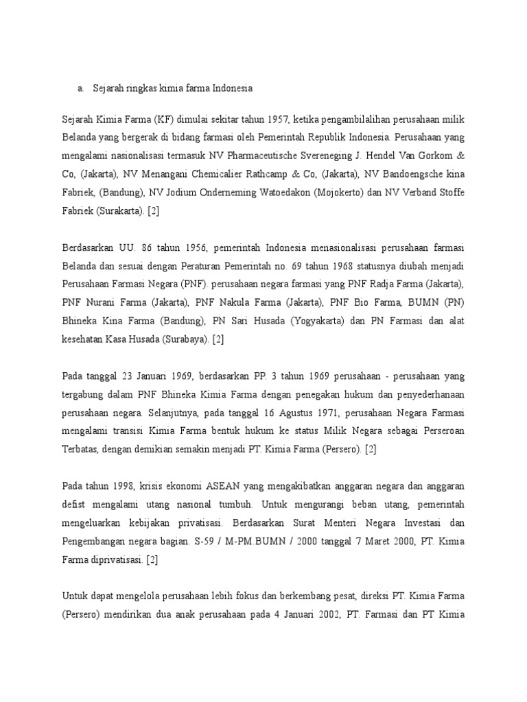 Kasus Audit Dan Pelanggaran Kimia Farma Pdf Pengelolaan Keuangan Uang