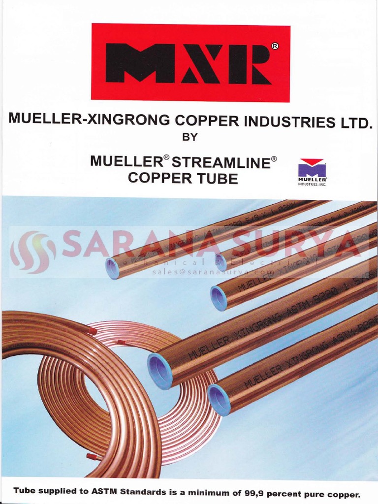 Mueller Refrigerant Pipe | PDF
