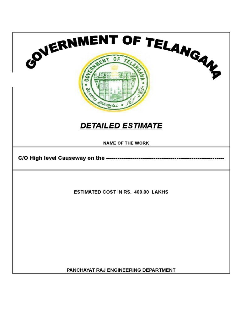 Model Bridge Estimate 9 Vents 10 37 M Span SSR 2014 15 | PDF | Asphalt ...