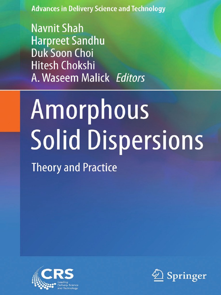 Amorphous Solid Dispersions PDF | PDF | Dissolution (Chemistry) | Solution