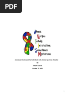 Autism Parent Questionnaire Printable and Digital | PDF | Nonverbal ...
