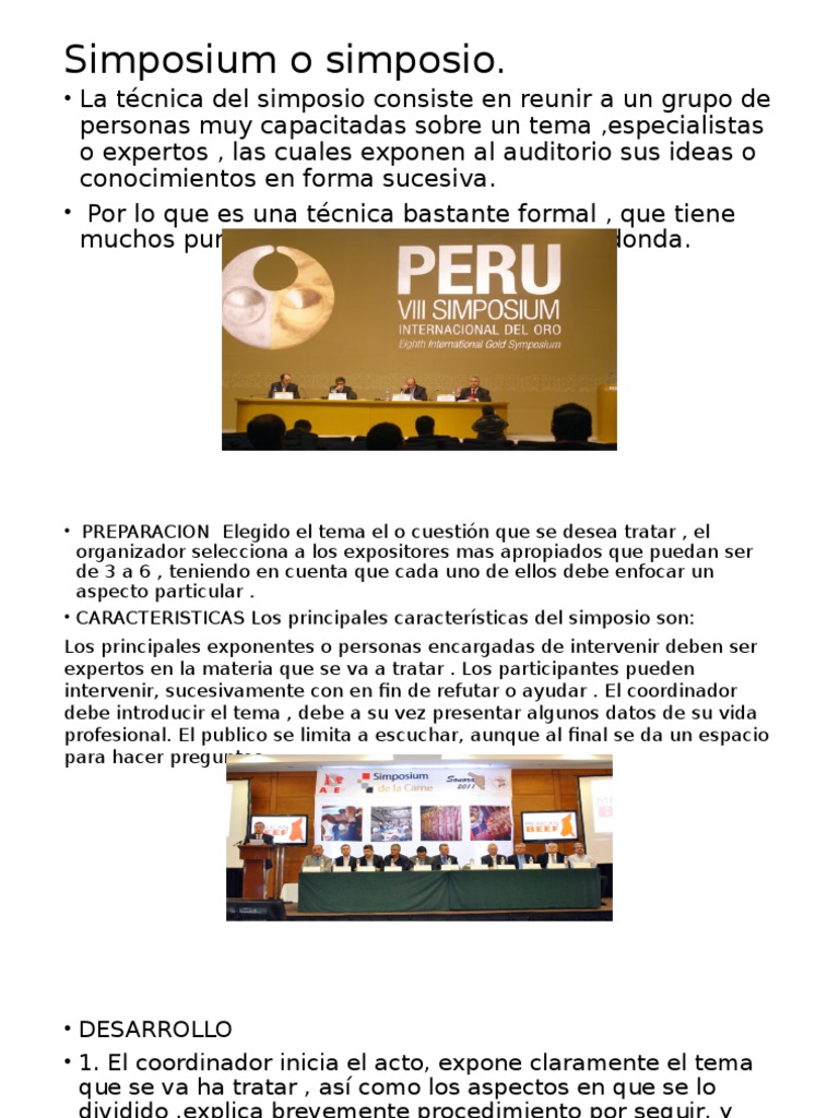 Simposium o Simposio | PDF | Lectura (proceso) | Cognición