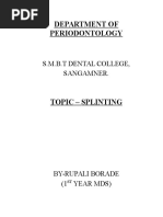 Post-Dam in Complete Dentures | PDF | Dentures | Nature