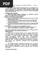 1st Grading Test SPJ | PDF | Journalism | News