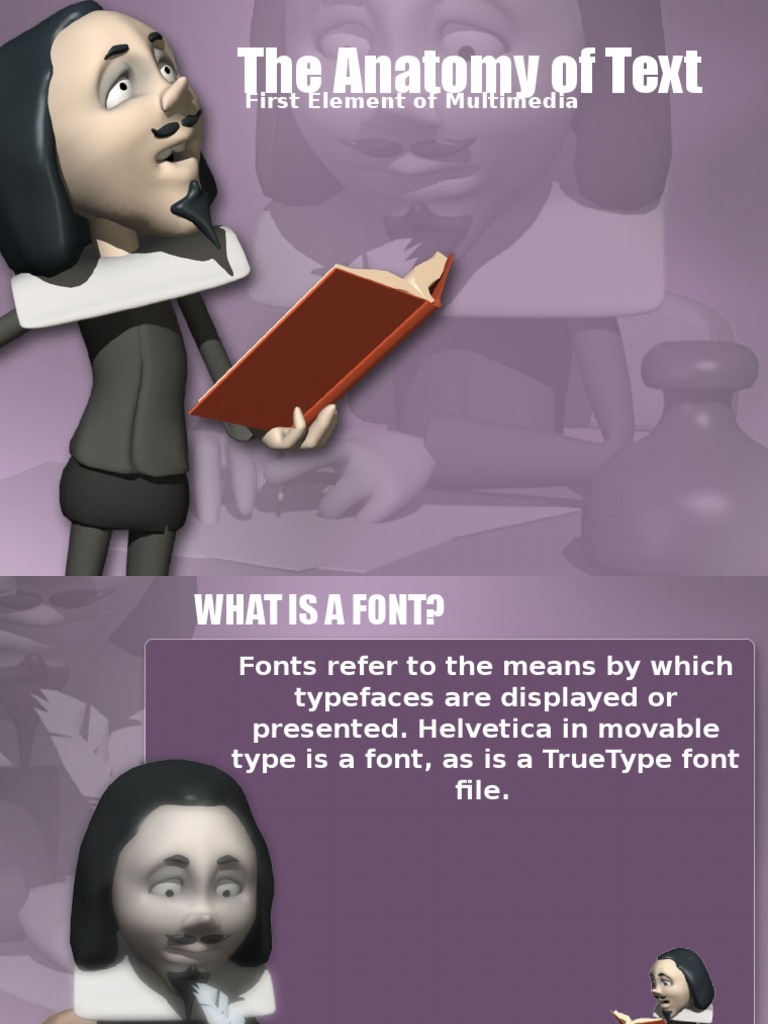 Understanding Font Types and Anatomy | PDF | Typefaces | Serif