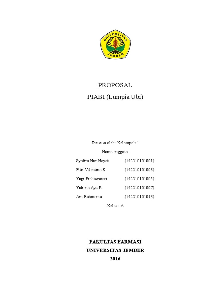 Contoh Proposal | PDF