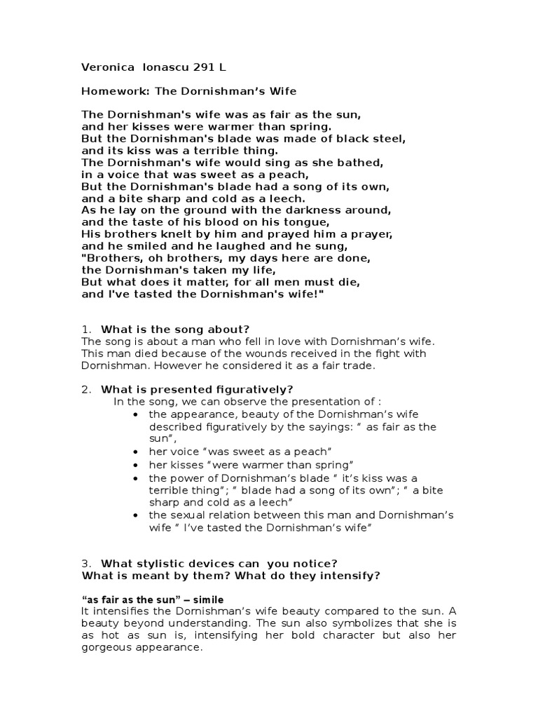 The Dornishman's Wife | PDF | Religion And Belief