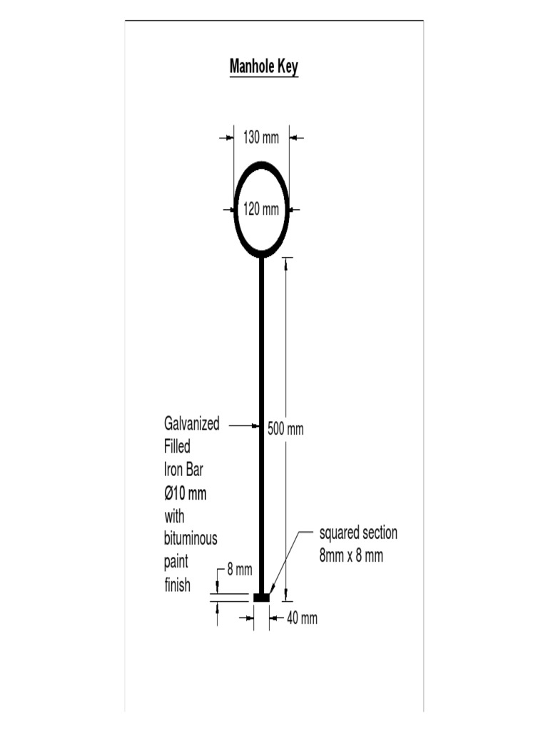 Manhol Key Model | PDF | Home & Garden