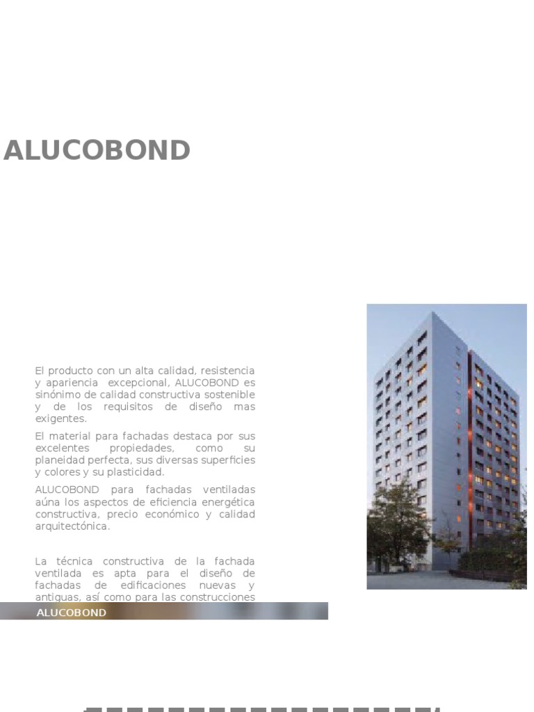 Alucobond | PDF | Aluminio | Color
