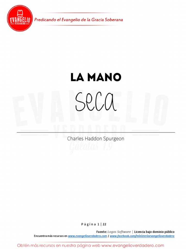 La Mano Seca | PDF | Cristo (título) | Oración
