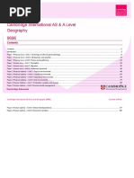 Travel & Tourism AS:A Level (9395) - 2024:2026 Syllabus | PDF | Tourism ...