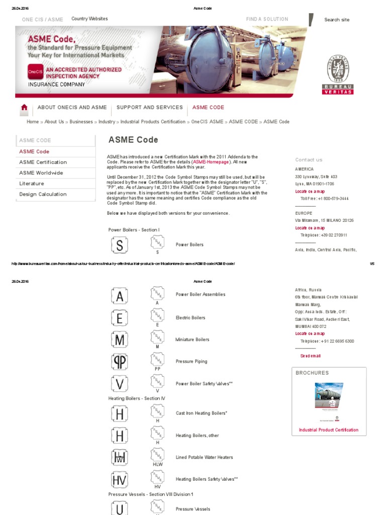 Asme Code | PDF | Boiler | Valve