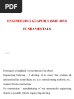 Engineering Graphics and Drawing VIVA QUESTIONS | PDF | Geometry | Space