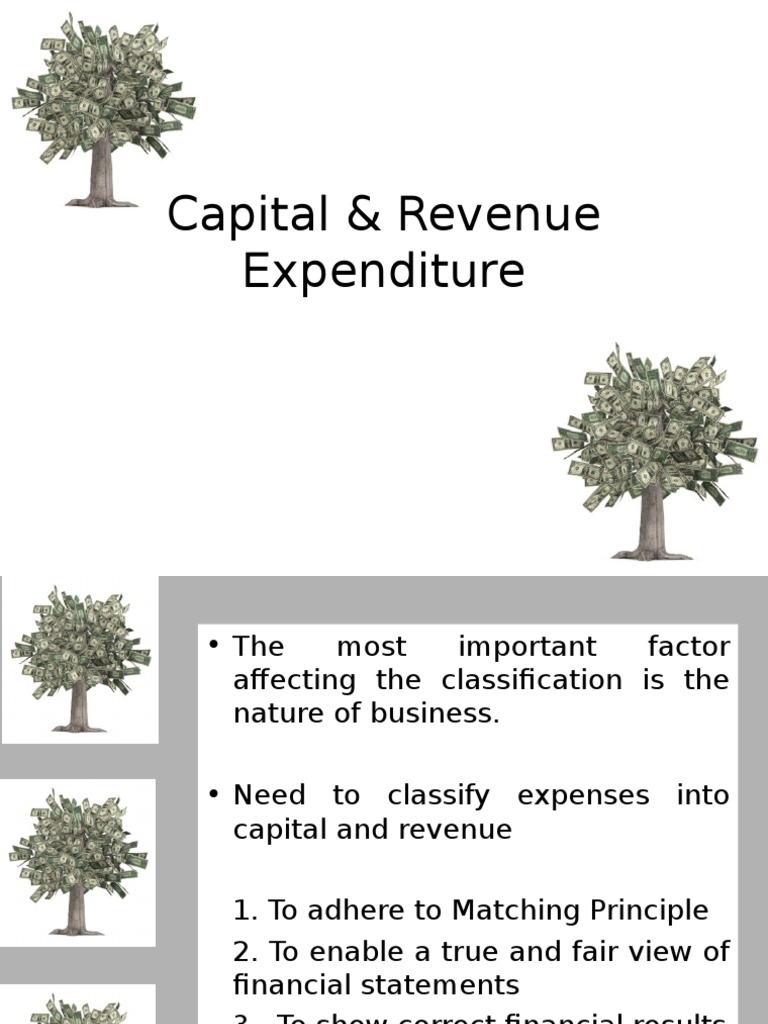 Session 7 Rev Cap Exp | PDF | Expense | Accounting