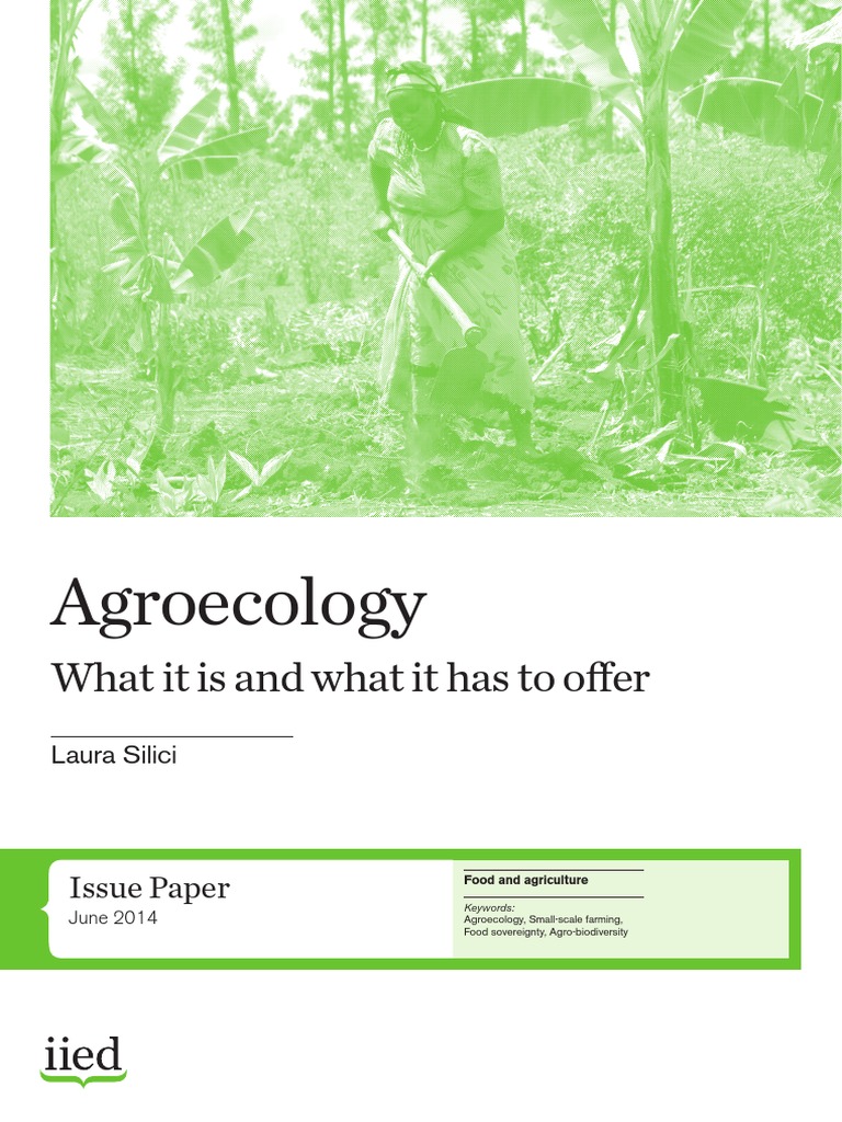 Agroecology_What it is and what it has to offer.pdf | Agroecology ...