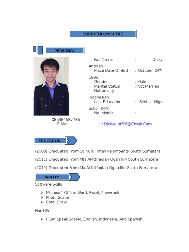 Personal: Curriculum Vitae | PDF