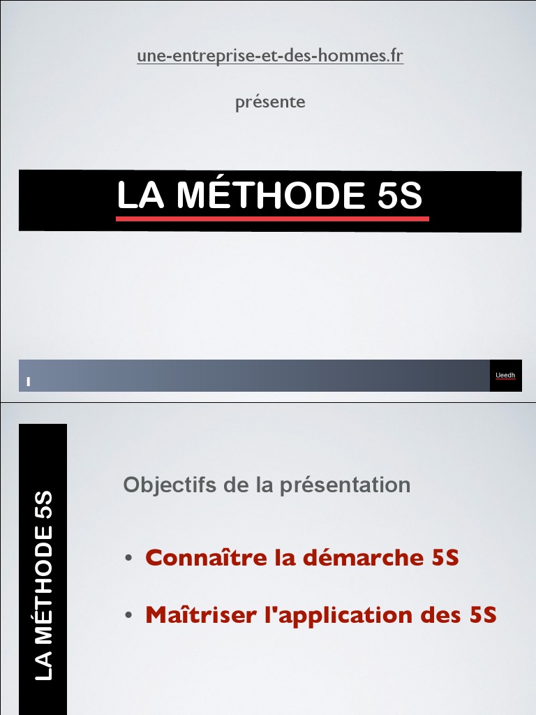 Methode 5S | PDF | Audit | Planification