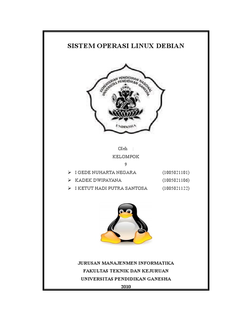 Instalasi Linux Debian | PDF
