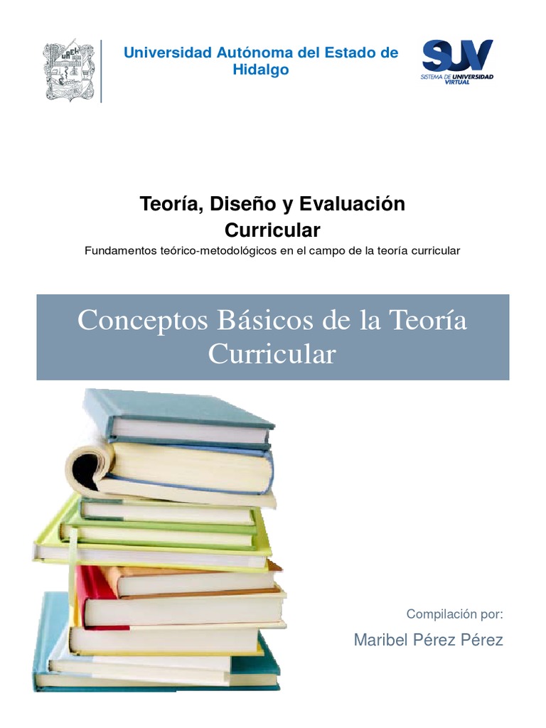 LEC 1.7 Conceptos Basicos de La Teoria Curricular | PDF | Plan de estudios | Aprendizaje