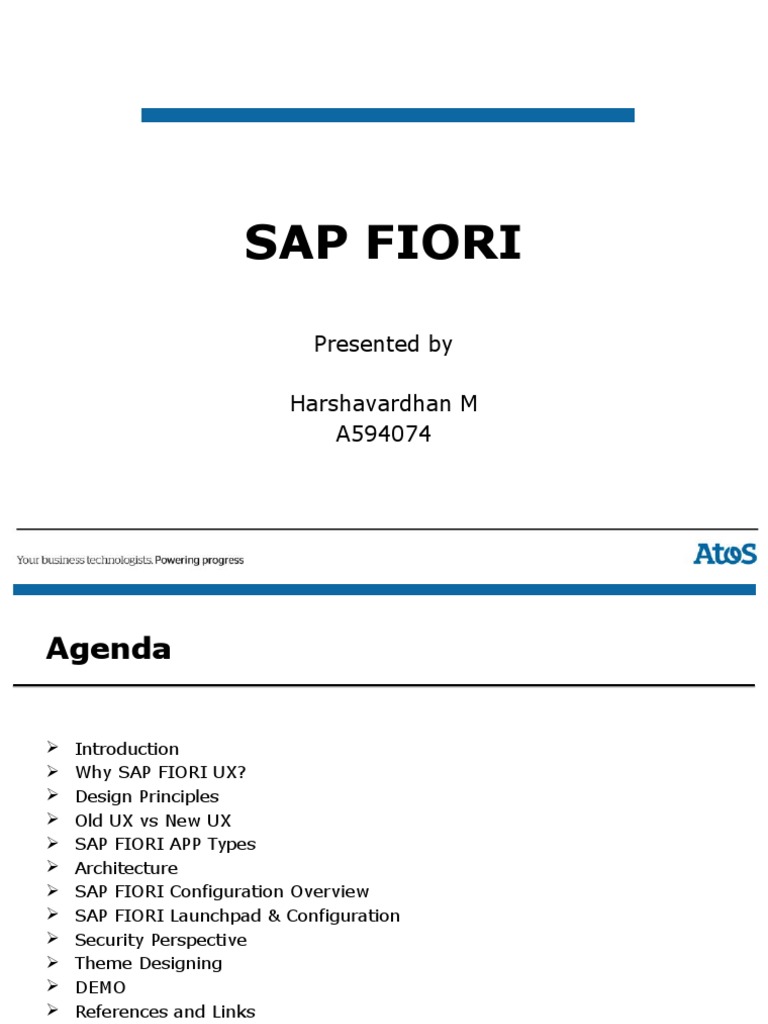 Sap Fiori | PDF | User Experience | Application Software