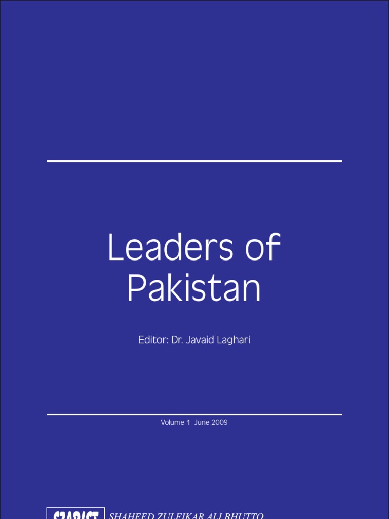 Real Leaders of Pakistan | PDF | Leadership | Pakistan