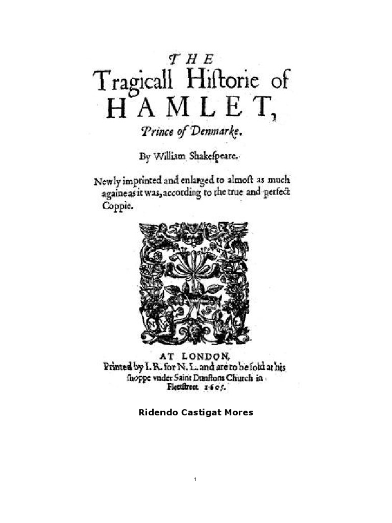 HAMLET - William Shakespeare | PDF