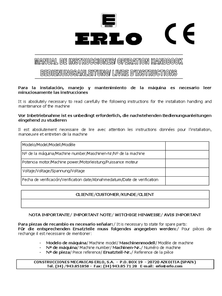 Manual Taladro TC 25-30 | PDF | Herramientas | Perforar