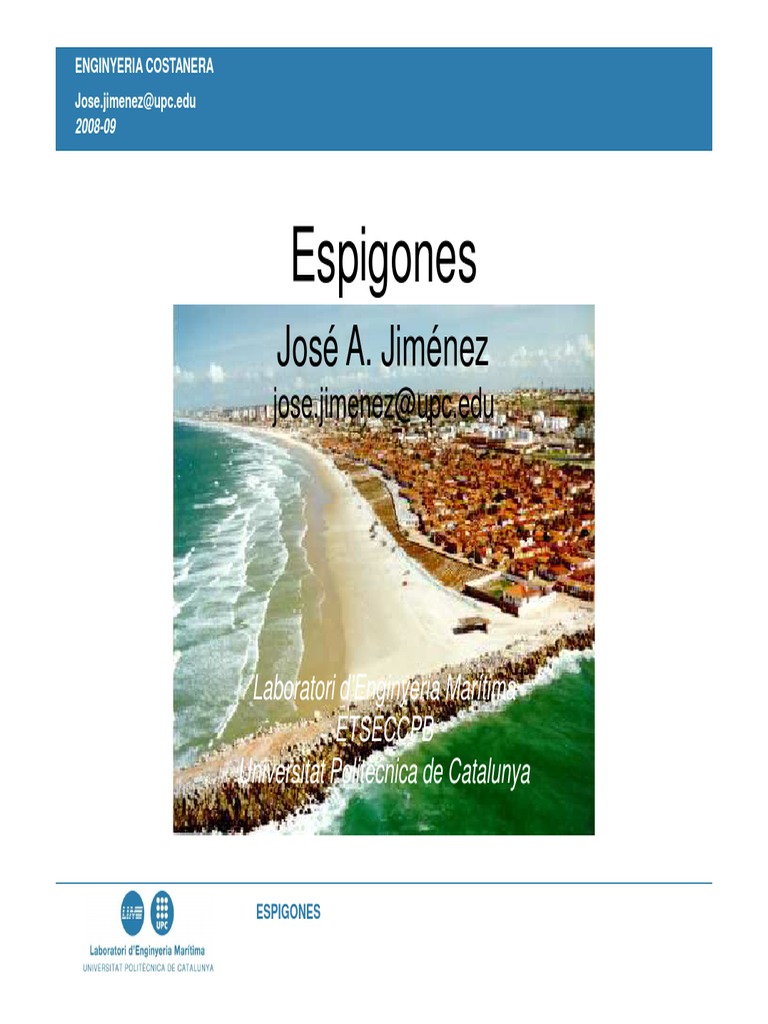 Espigones | PDF | playa | Costa