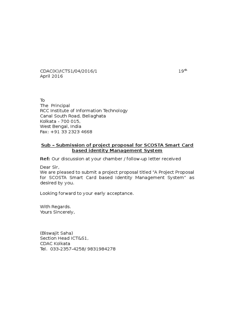 RCC It Letter | PDF | Computing And Information Technology | Business