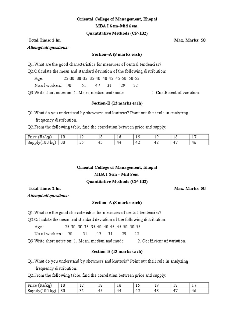 Attempt All Questions | PDF