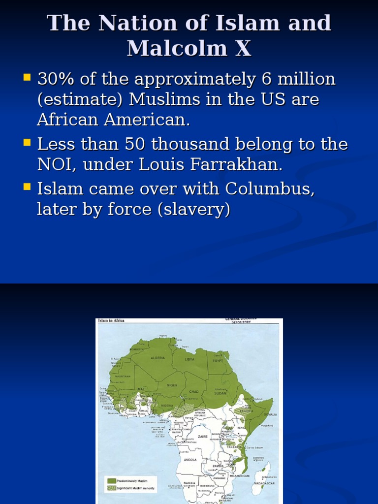 The Nation of Islam and Malcolm X | PDF | Malcolm X | Abrahamic Religions