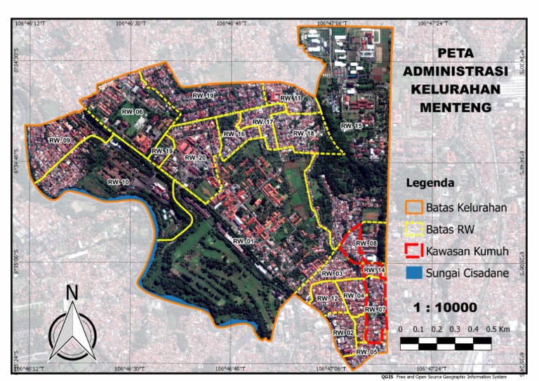 Peta Kelurahan Menteng | PDF
