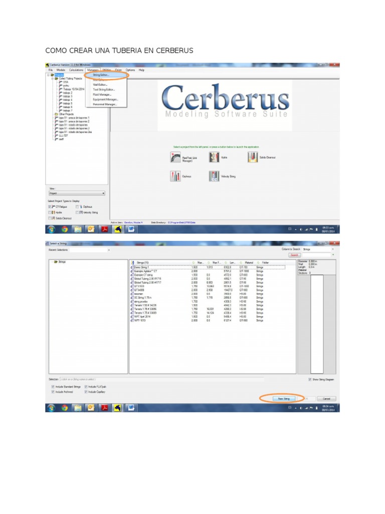 Como Crear Una Tuberia en Cerberus | PDF | Informática | Informática y tecnología de la información