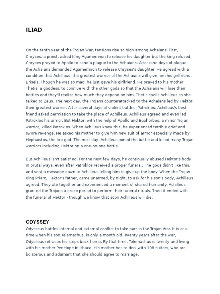 The Trials and Tribulations of Odysseus: A Summary of Homer's Epic ...