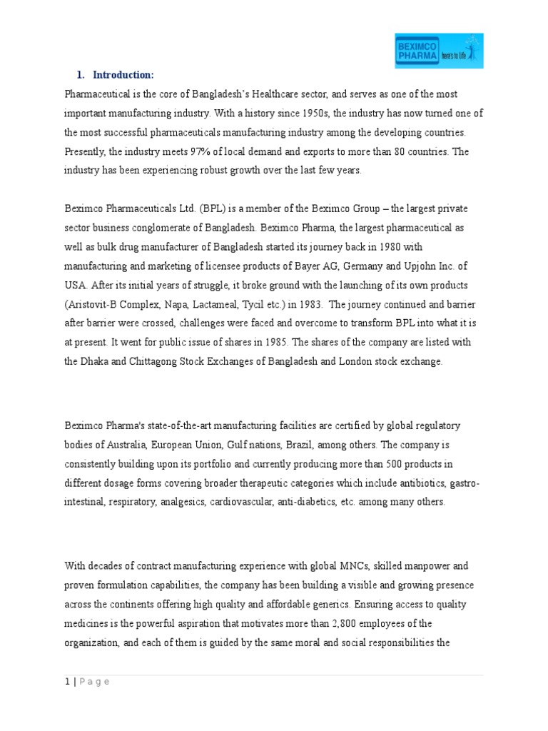 Beximco - Final Report | Download Free PDF | Recruitment | Human ...