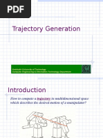 Robot Trajectory Planning | PDF | Trajectory | Acceleration