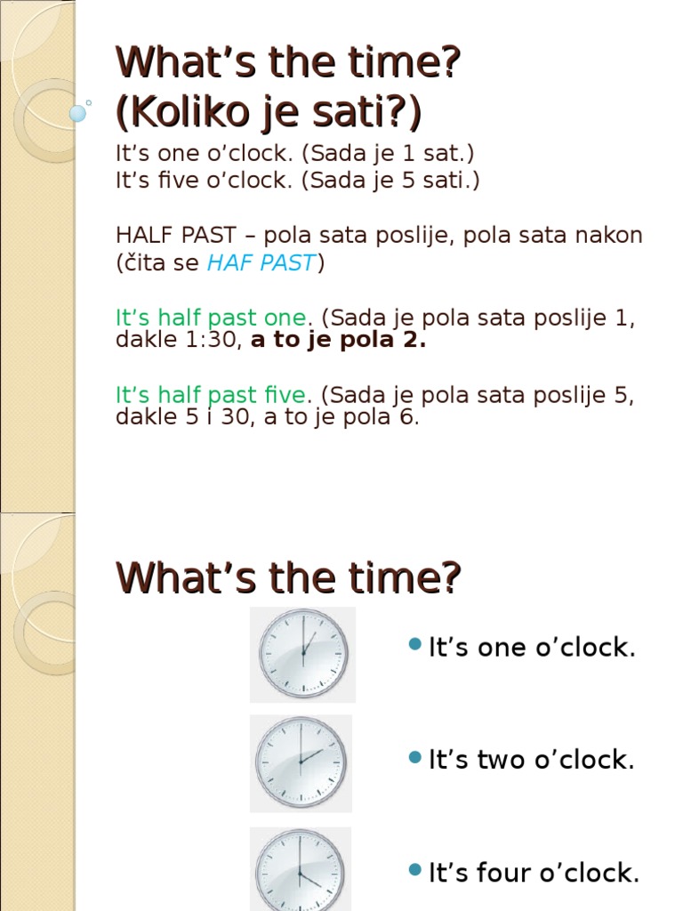 What Is Time? - For KIDS | PDF
