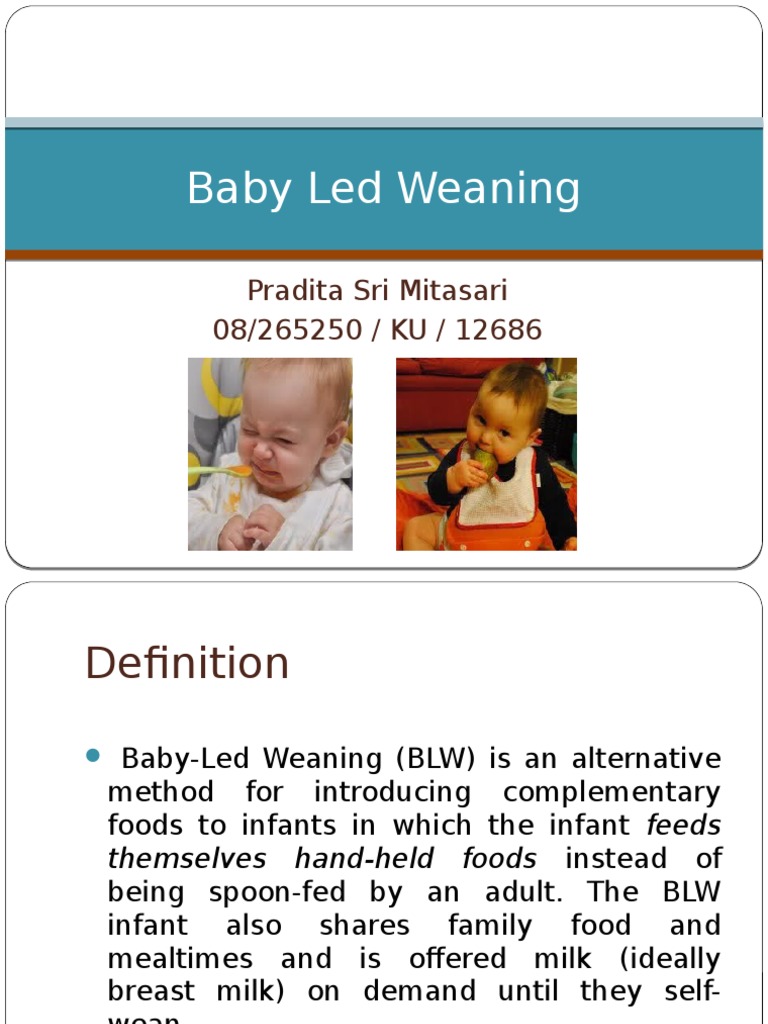 Baby Led Weaning | PDF | Determinants Of Health | Foods