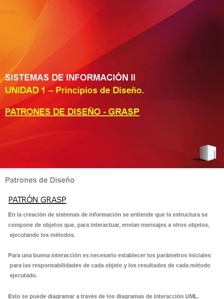 1 4 Patrón Grasp 1 4 | PDF | Ingeniería Informática | Ingeniería de ...