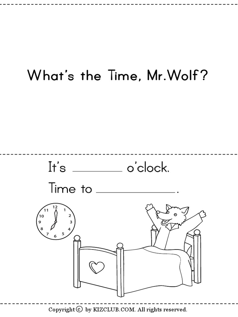 What's The Time, MR - Wolf? | PDF