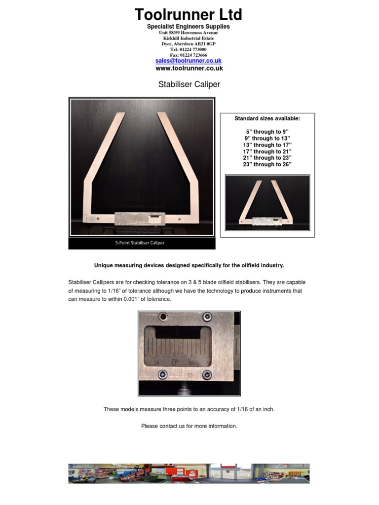 Tool Runner Gauge | PDF