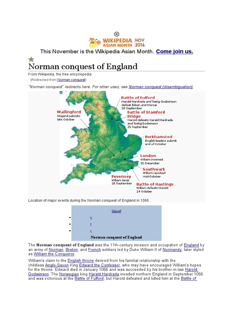 norman conquest.docx | Duchy Of Normandy | Medieval England