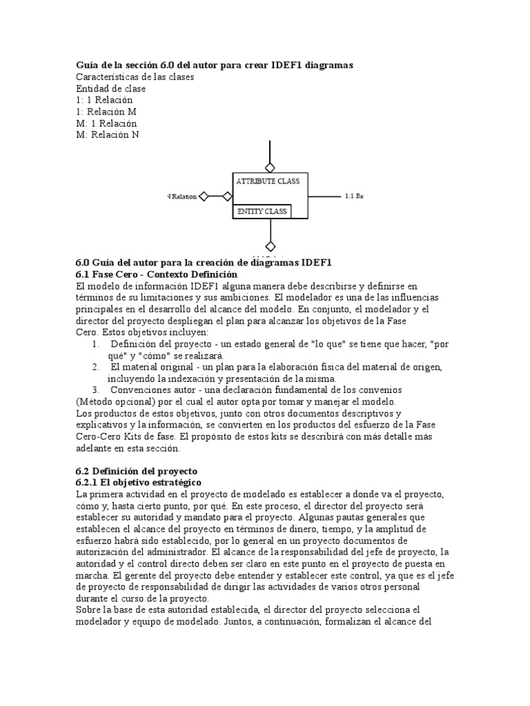 IDEF1 | PDF | Información | Planificación