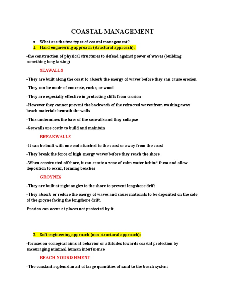 Coastal Management | PDF