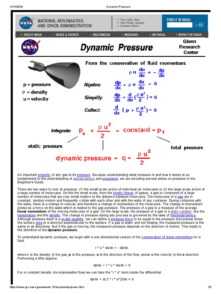 Property Pressure Propulsion: Aerodynamics | PDF | Gases | Fluid Dynamics