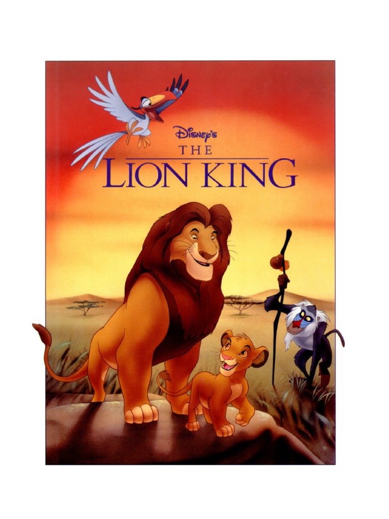 The Lion King Full Original Script | PDF