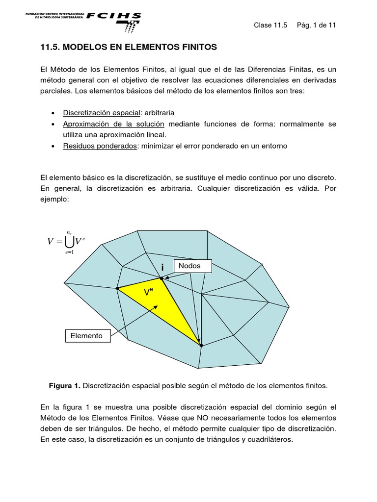 4 Apuntes Elementos Finitos | Método de elementos finitos | Matemáticas ...