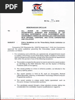 CS Form No. 33-A Revised 2018 Appointment Form - Regulated | PDF ...